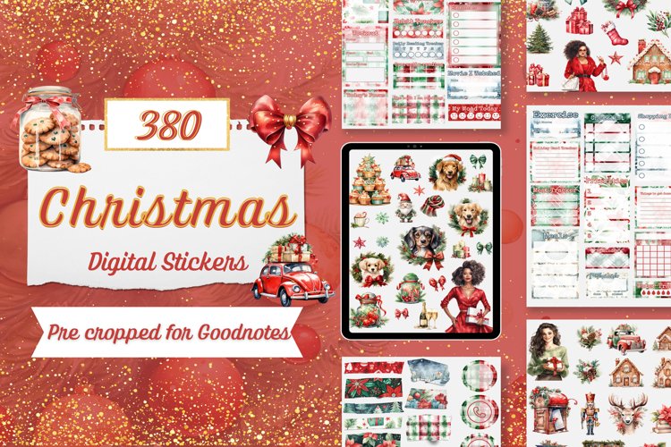 Boho Digital Planner Stickers, Aesthetic Stickers (2967434)