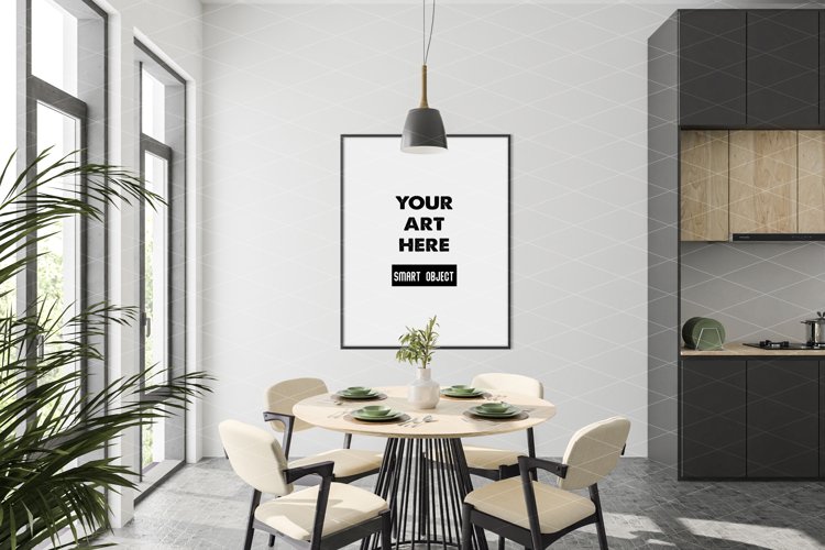 Vertical frame mockup - movable & scalable frame (2204943)