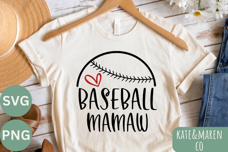 Baseball Mamaw SVG | That's My Grandson SVG (2582496)