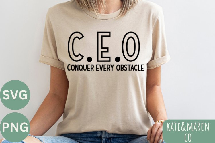 CEO SVG | Boss SVG | Hustle SVG | Entrepreneur SVG