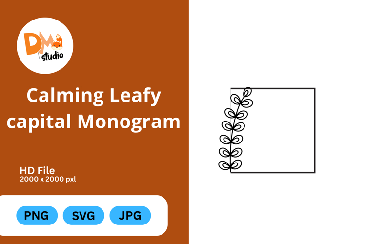 Calming Leafy Frame (6005244)