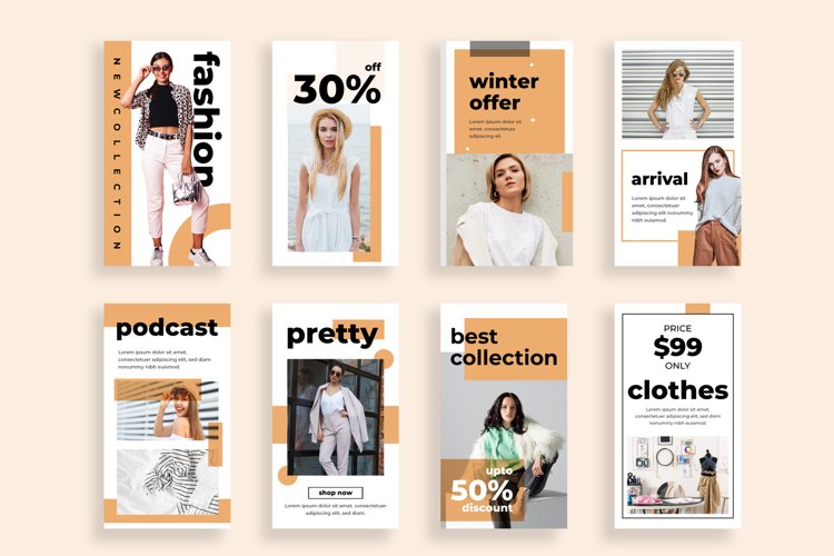 Fashion Sale Social Media Story Design