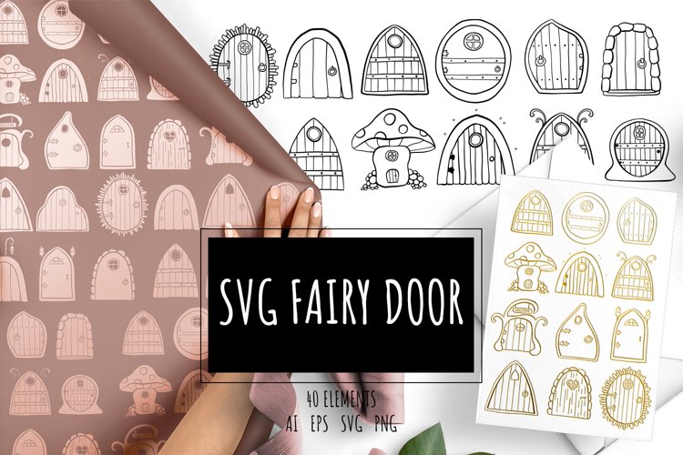 SVG Fairy Door SVG Fairy Door