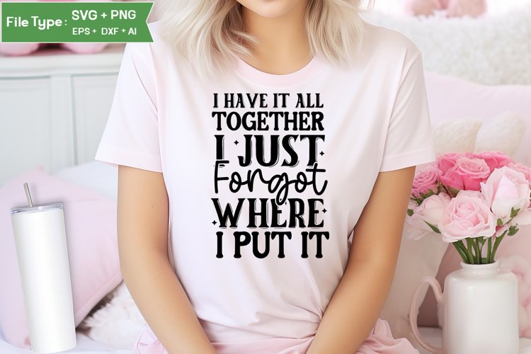 I Have It All Together I Just Forgot Where I Put (3413757)