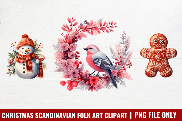Christmas Scandinavian Folk Art (4335073)