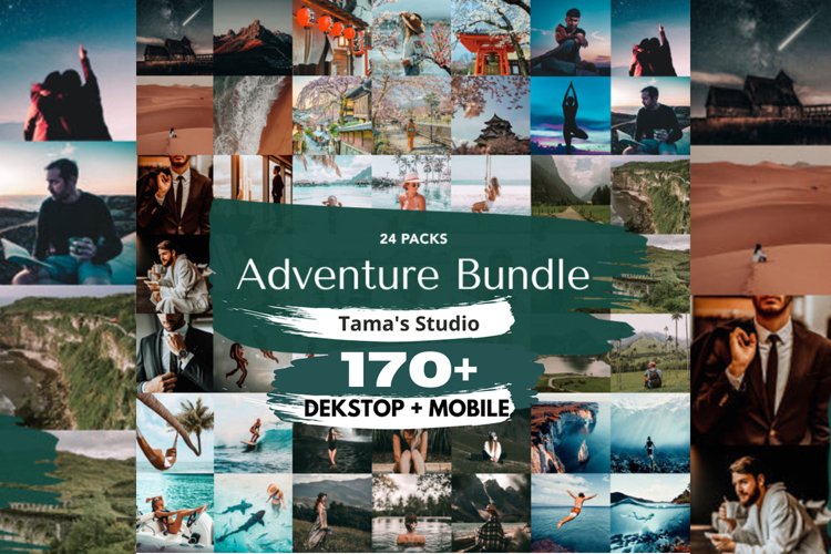 170 Adventure Bundles Lightroom Preset Premium