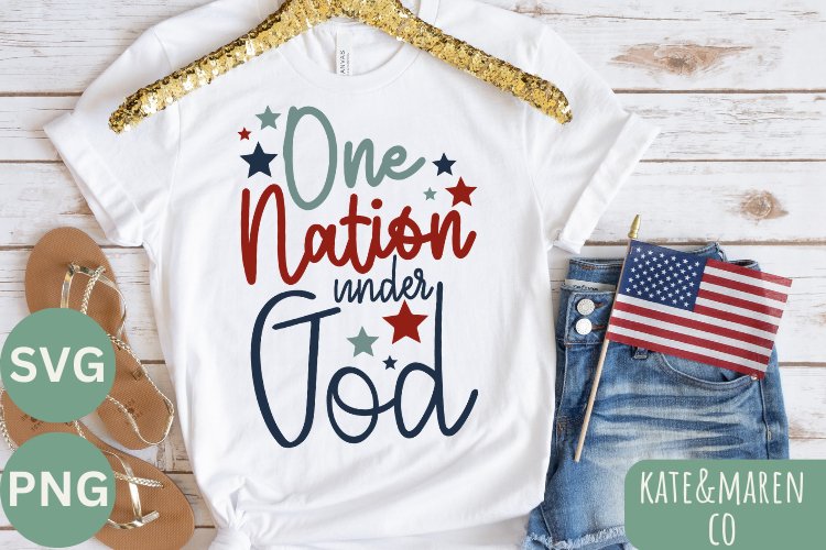 One Nation Under God SVG | America SVG | Freedom SVG