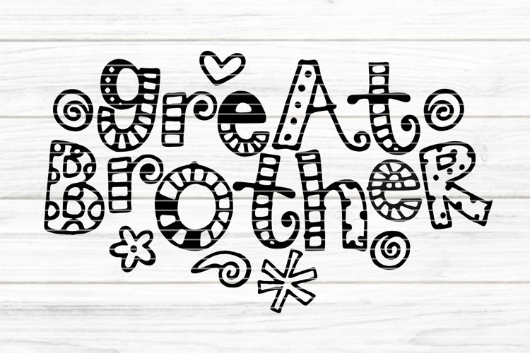 Great Brother SVG DXF