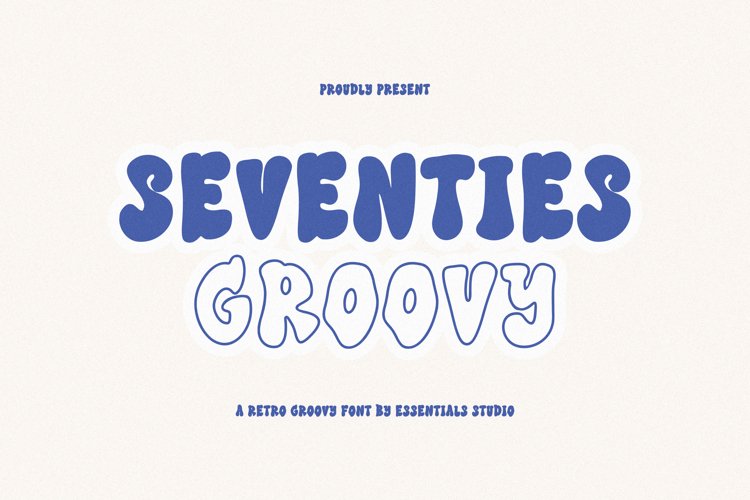 Seventies Groovy - A 2 Style Retro Handwritten Font