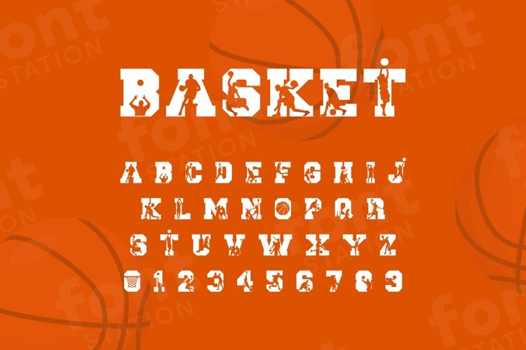 Free Basketball Fonts and Premium Basket Ball Jersey Fonts