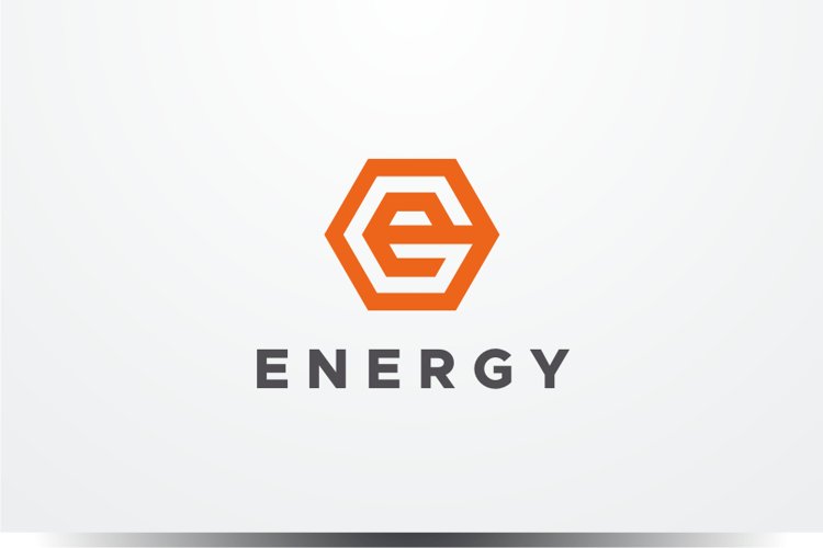 Energy - Letter E Hexagon Logo Template (2313032)