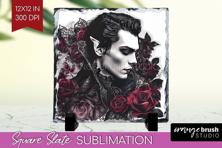 Dark Gothic Slate PNG - Victorian Gothic Square (4880533)