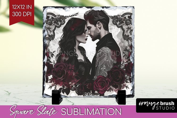 Dark Gothic Slate PNG - Victorian Gothic Square (4880584)