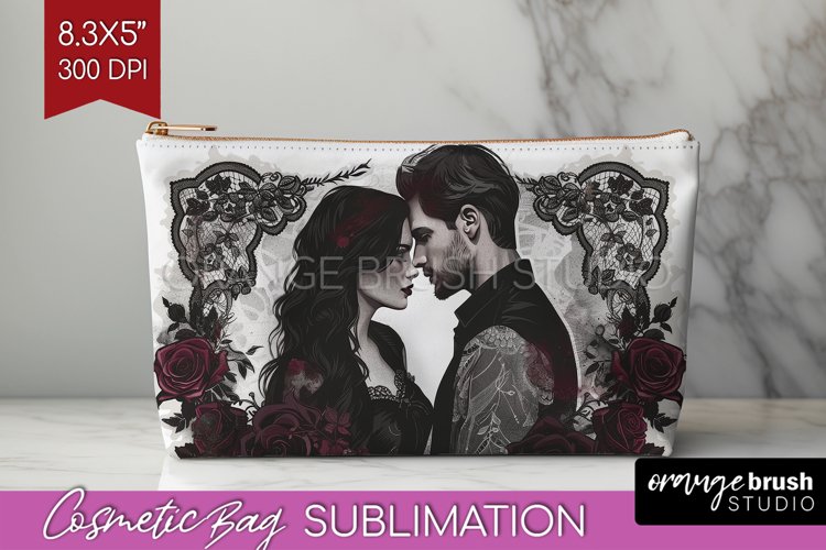 Dark Gothic Cosmetic Bag - Victorian Gothic Makeup (4880711)