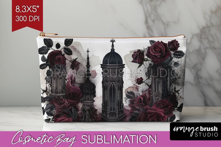 Dark Gothic Cosmetic Bag - Victorian Gothic Makeup (4880730)