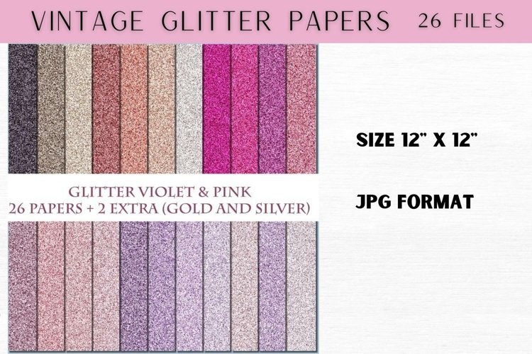 Glitter Digital Papers for Scrapbooking (2486669)
