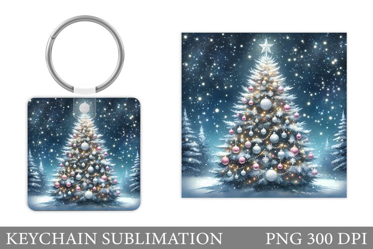 Christmas Tree Keychain. Christmas Keychain (4575647)