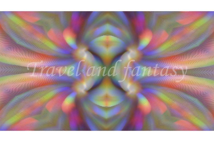 multicolored luminous background kaleidoscope.