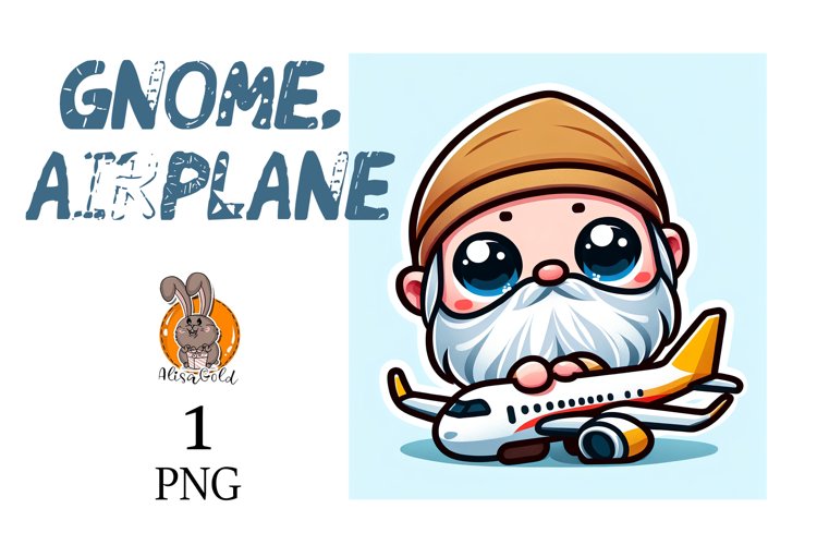 dwarf, plane, multicolored