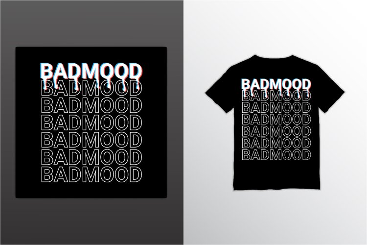 Badmood writing design, suitable for screen (2108649)