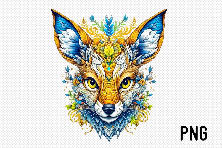 Fantastical Animal Sublimation PNG Clipart Design