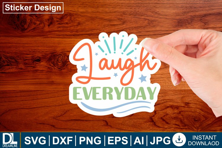 Motivational sticker design, Inspirational sticker (4141265)