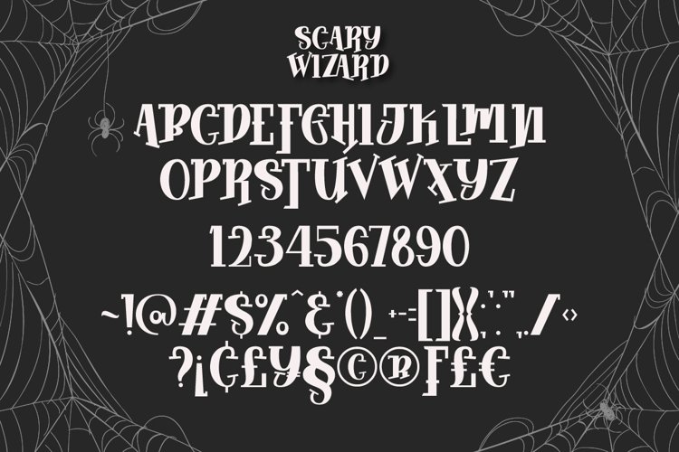 Scary Wizard - a Spooky Font - Free Font Of The Week | Font Bundles