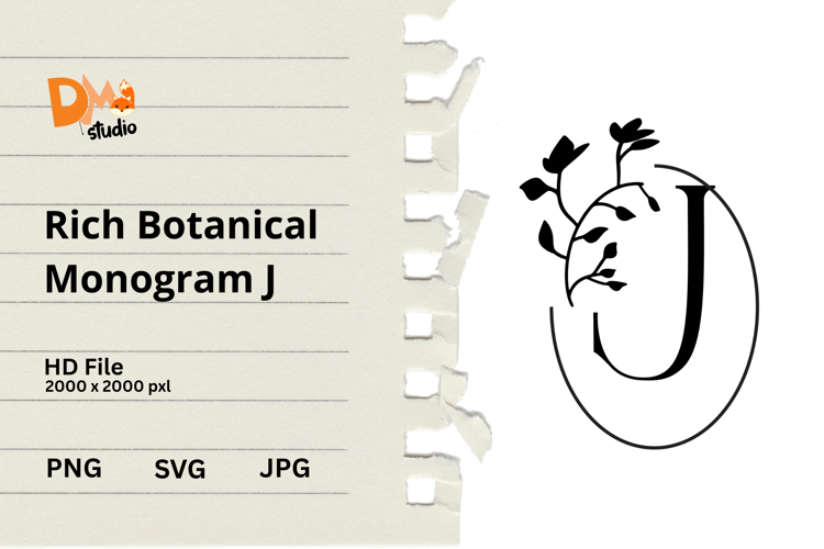 Rich Botanical Monogram (6083913)