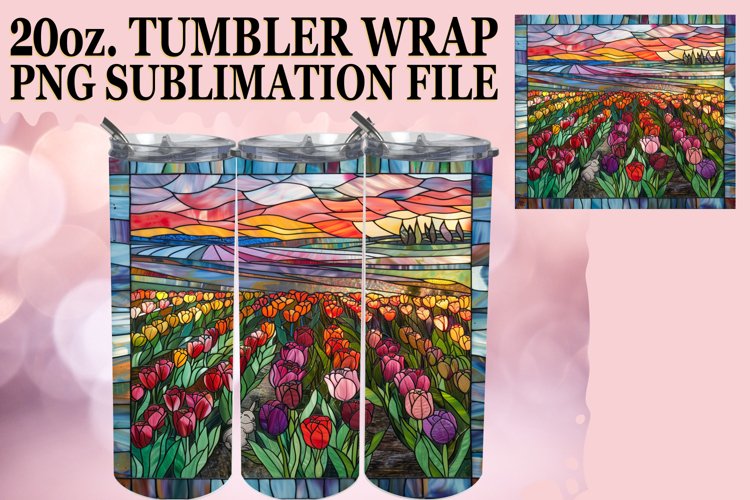 Sublime Stained Glass Tumbler Decor (3700670)