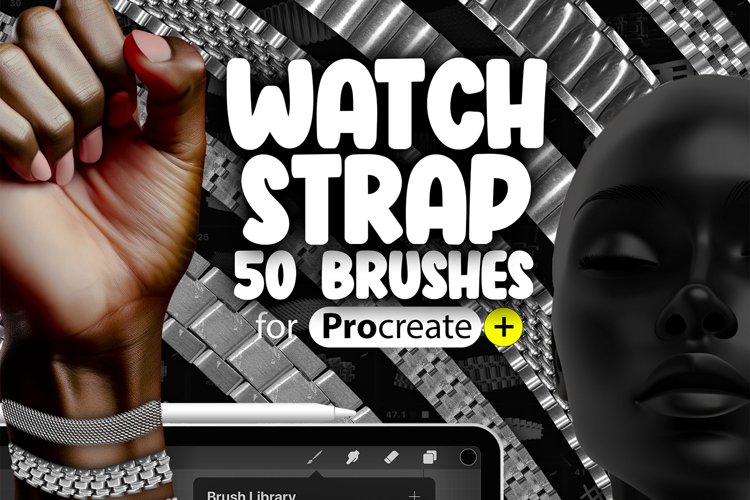 Rope Brush Procreate | Pen, Brushes, Free | Design Bundles