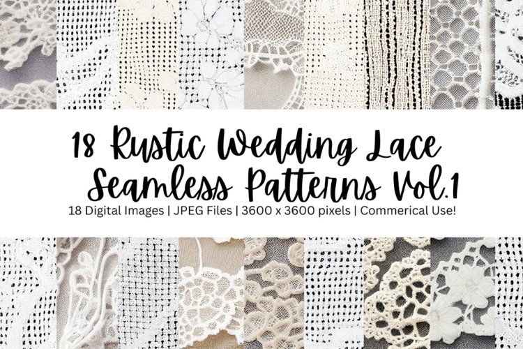 18 Rustic Wedding Lace Backgrounds