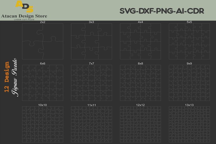 Laser Cut Puzzles / Puzzle Jigsaws / Jigsaw Puzzle Pieces