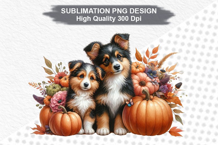 Halloween Dog - Halloween clipart Sublimation PNG Design