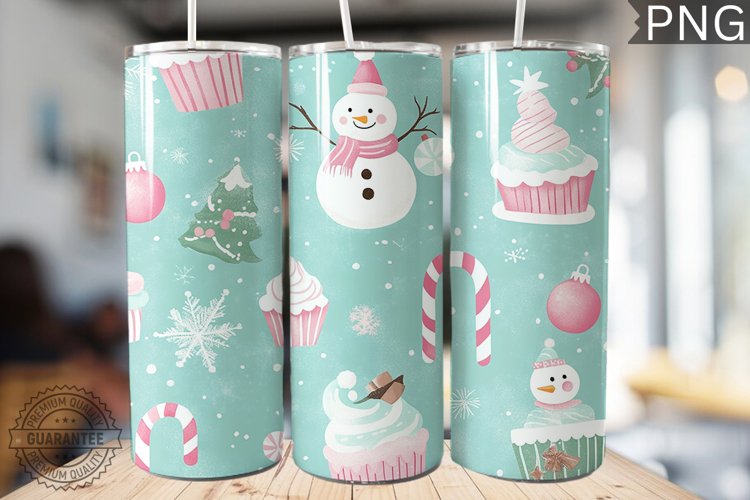 Christmas Tumbler Warp
