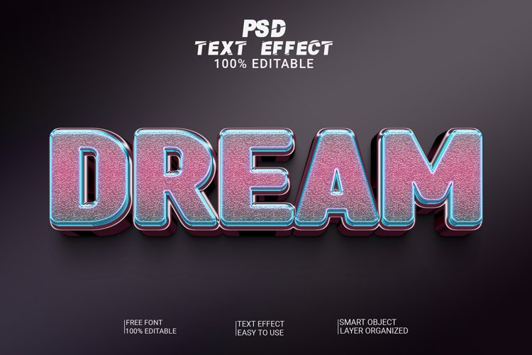 Dream PSD Text Effect Style (2497368)