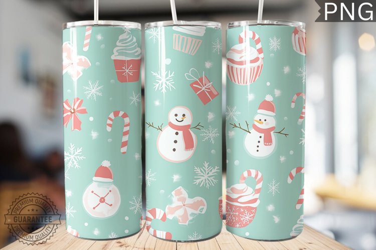 Christmas Tumbler Warp