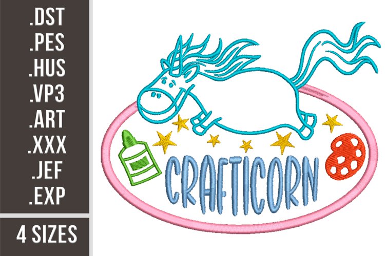 Crafticorn | Embroidery design