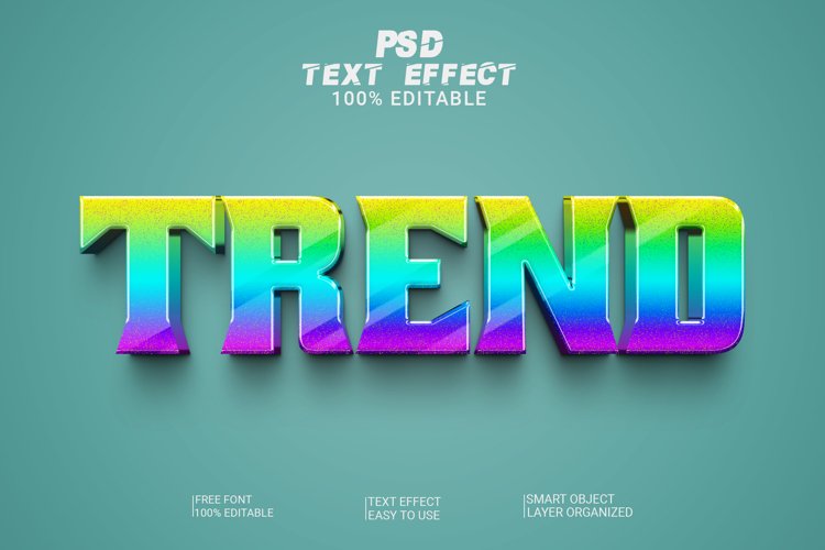 Trend 3d Editable Text Effect Style (2378507)