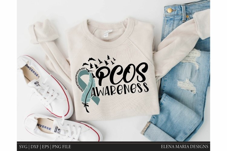 PCOS Awareness SVG File | Polycystic Ovarian Syndrome (778432) | SVGs ...