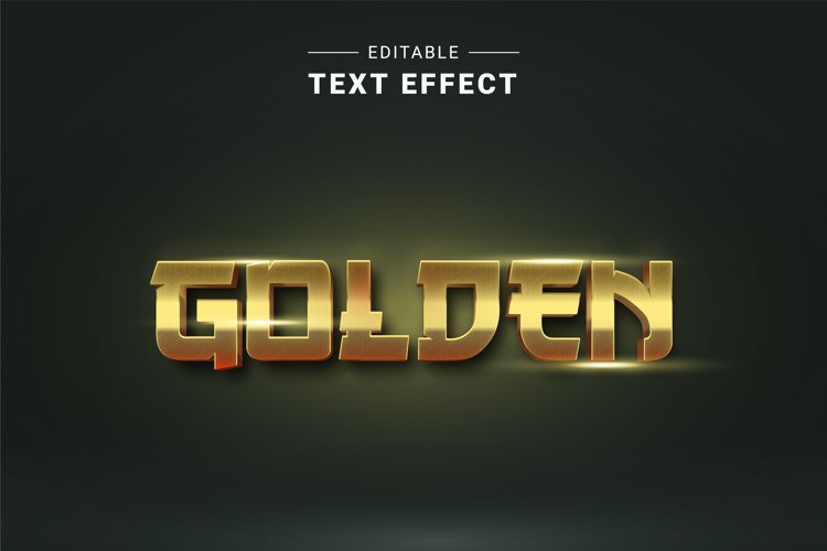 Editable Text Effect for Illustrator. Vector (2147957)