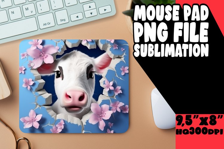 Whimsical Animal-Inspired Sublimation Mat