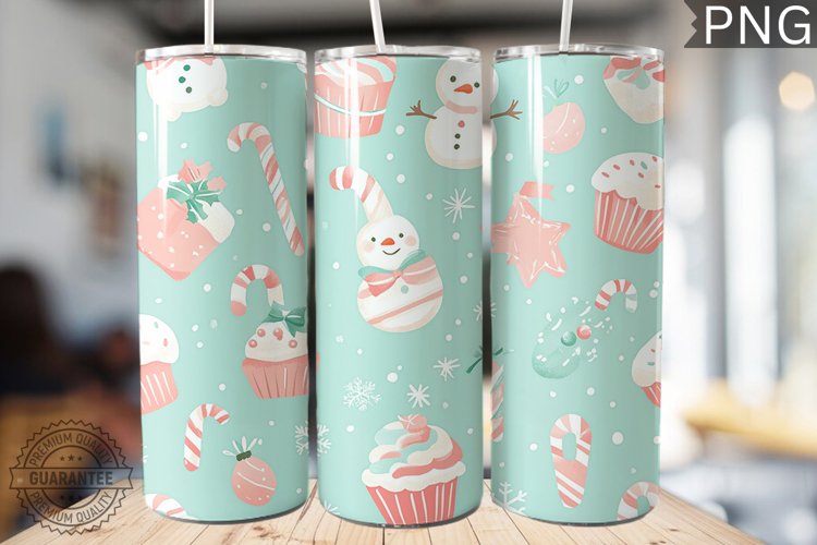 Christmas Tumbler Warp