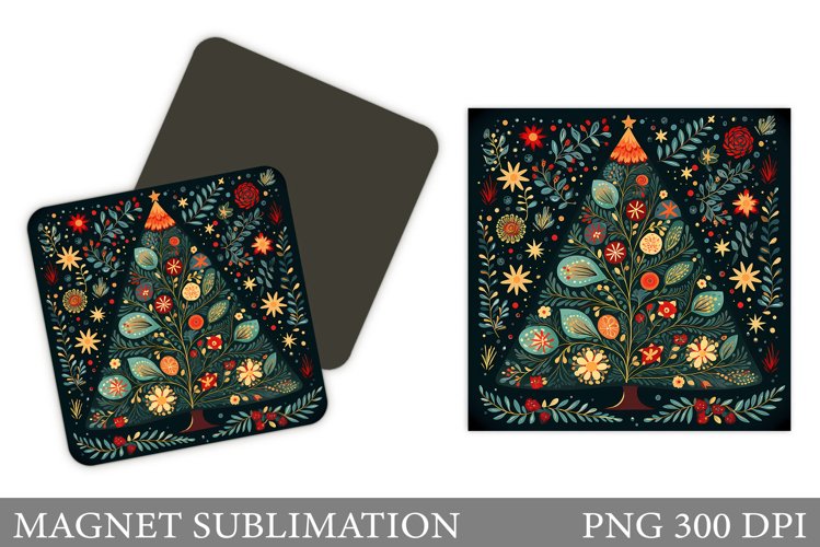 Christmas Tree Magnet Design. Christmas Magnet (2931486)