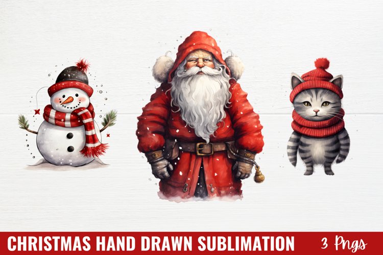 Christmas Hand Drawn Style Clipart (4427671)