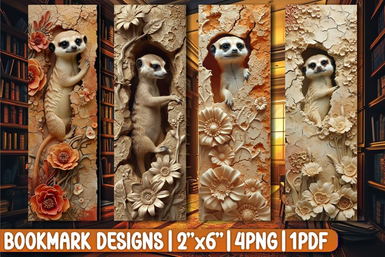 Dynamic Hole-in-Wall Creatures Bookmarks