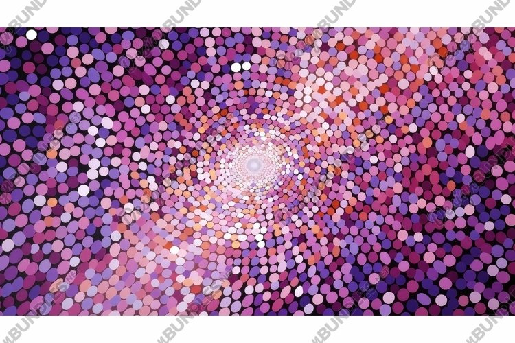 abstract dynamic dots background (4098277)