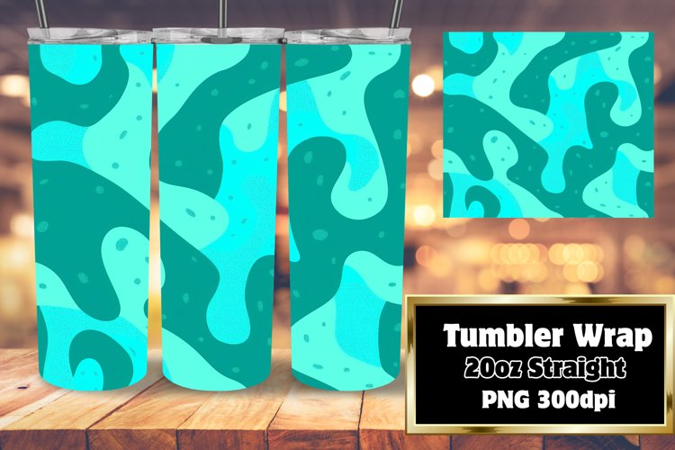 Abstract Neon Illumination Sublimation Wraps 20oz (3747175)