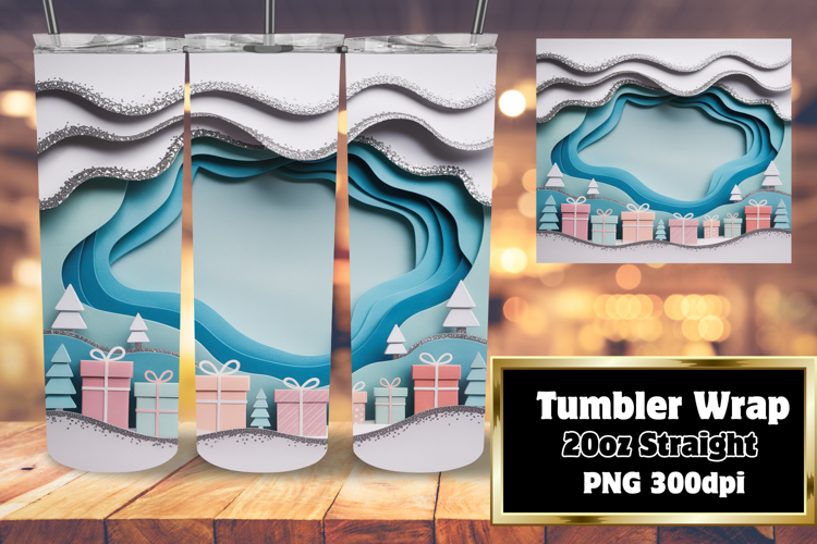 20oz Sublimation Template for Creatives , (6457191)