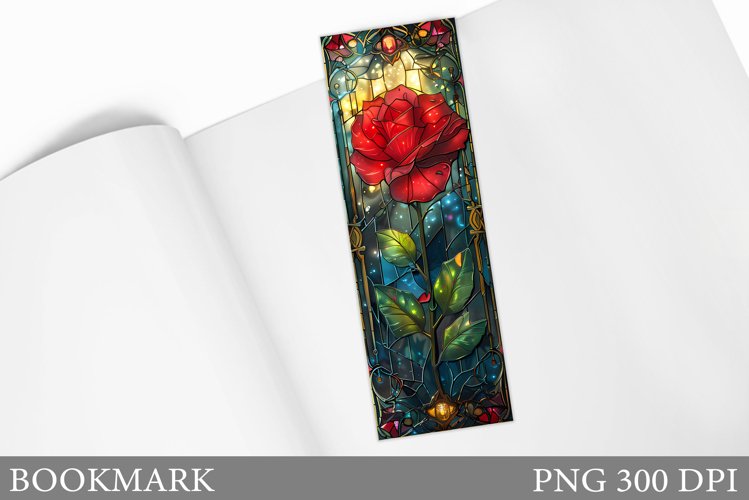 Roses Bookmark Design. Flowers Bookmark (3903380)
