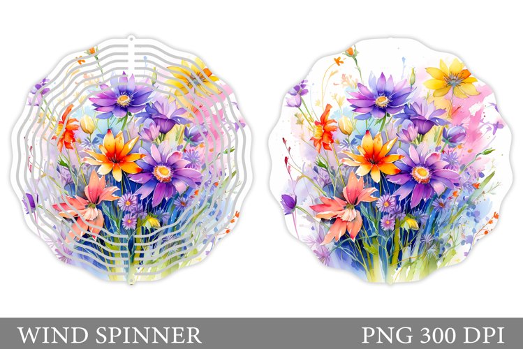 Flowers Wind Spinner Design. Wildflowers Wind (3459599)